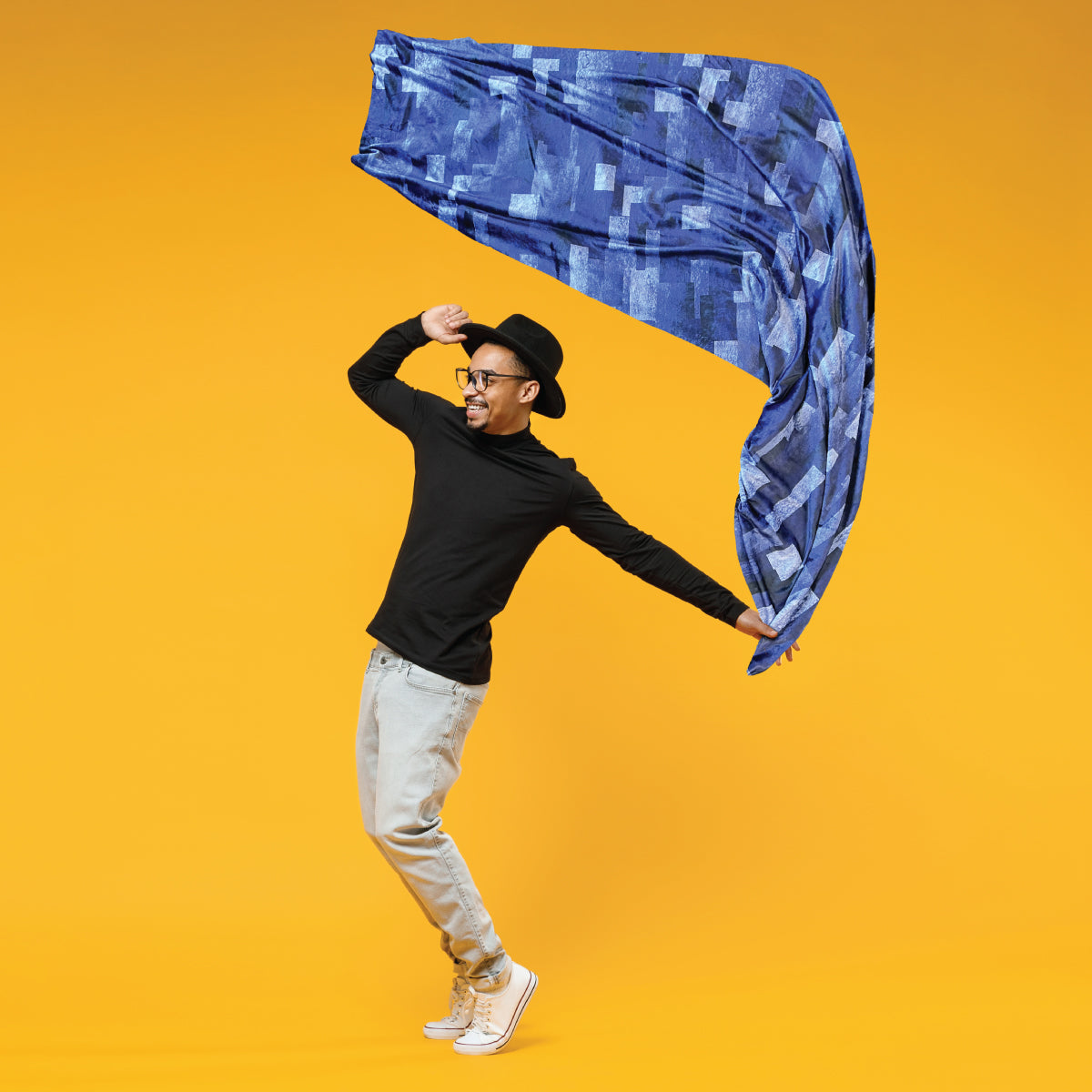 Deep Blue- Plush Blanket – JettProof